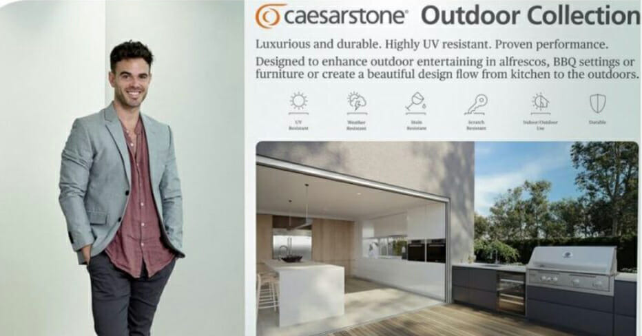 Partnering with Adam Robinson | Caesarstone Australia