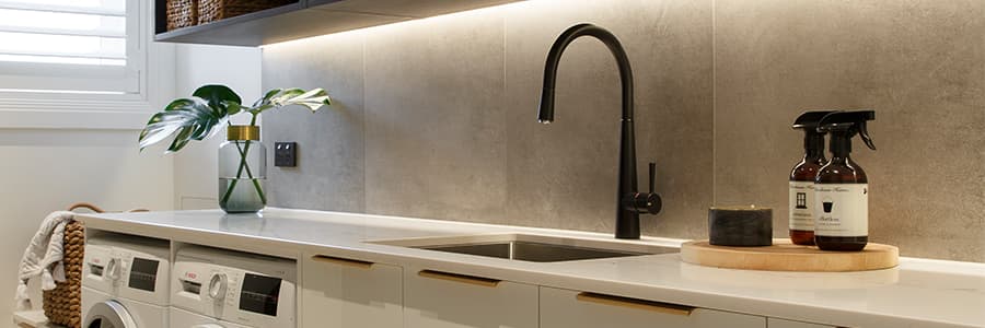 The Block Laundry Reveals | Caesarstone Australia