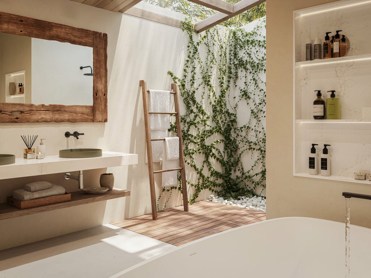 Bathing With Nature | Caesarstone Australia