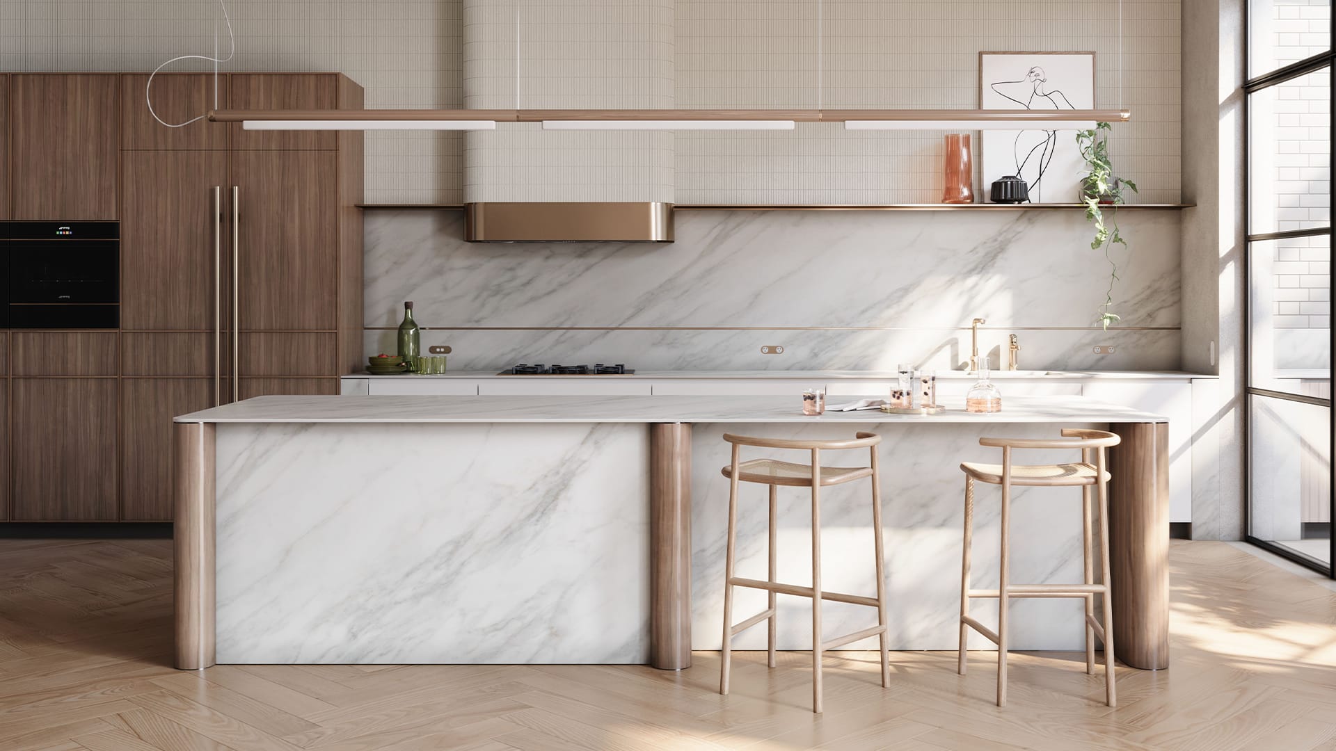 The art of culinary flow - From indoors to out | Caesarstone Australia